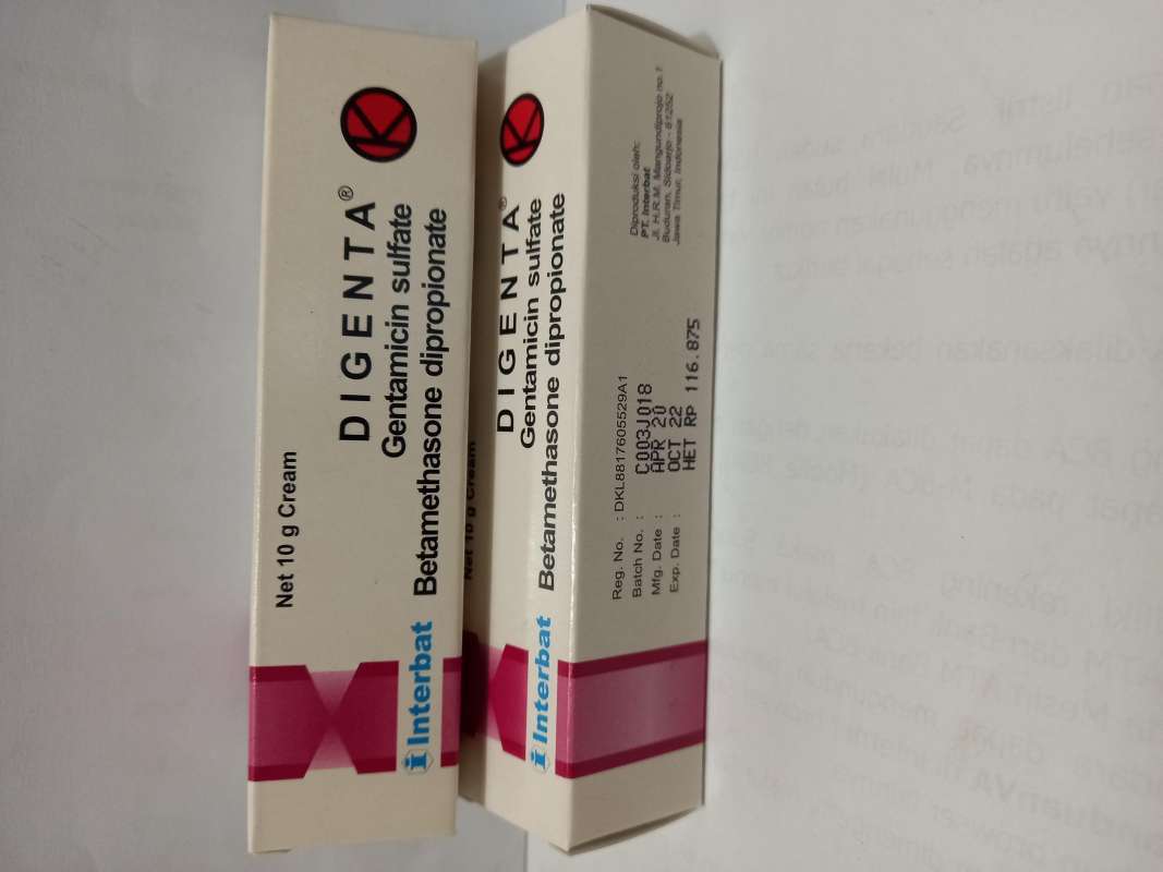 Jual DIGENTA CREAM 10G di Seller apt sehati - Pal Meriam, Kota Jakarta ...
