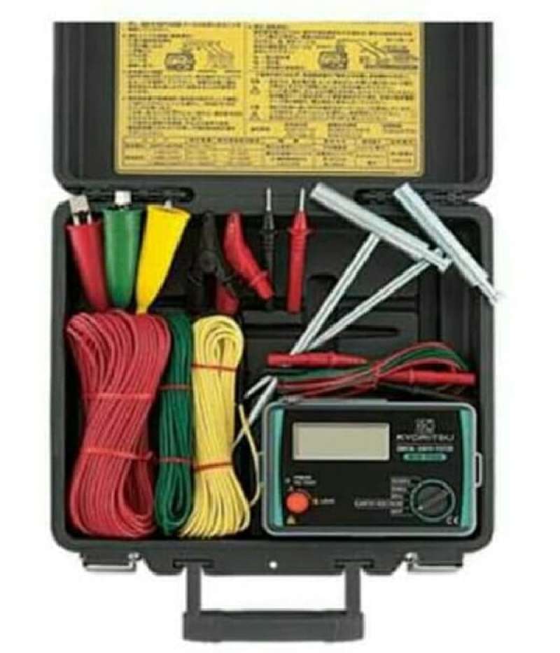 Jual Kyoritsu 4105ah Grounding Earth Tester Kit Set 100% Asli Di Seller ...