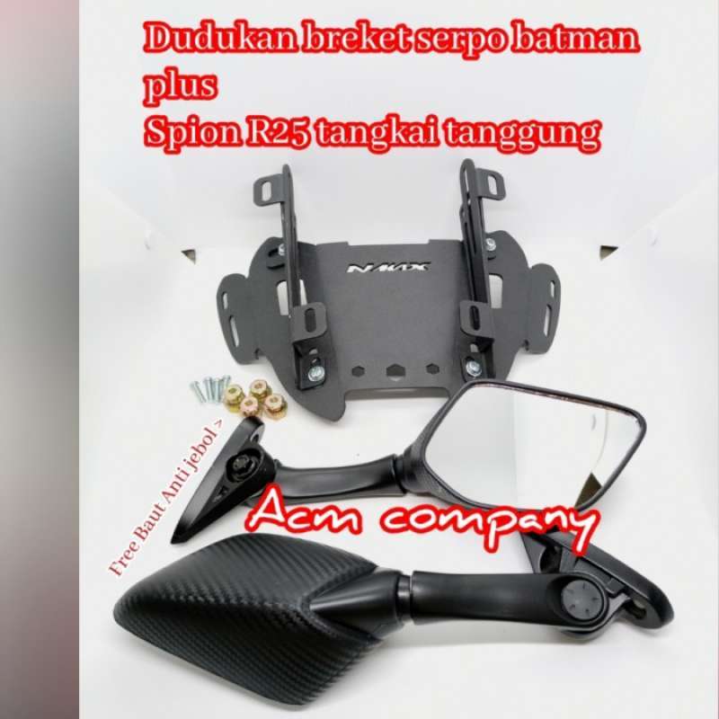 Promo Spion Variasi Nmax 155 Old Spion R25 Tanggung Plus breket batman ...