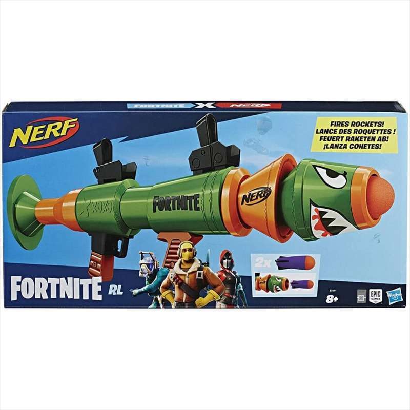 Jual NERF Fortnite RL Foam Rockets Bazooka Launcher Hasbro E7511 di ...