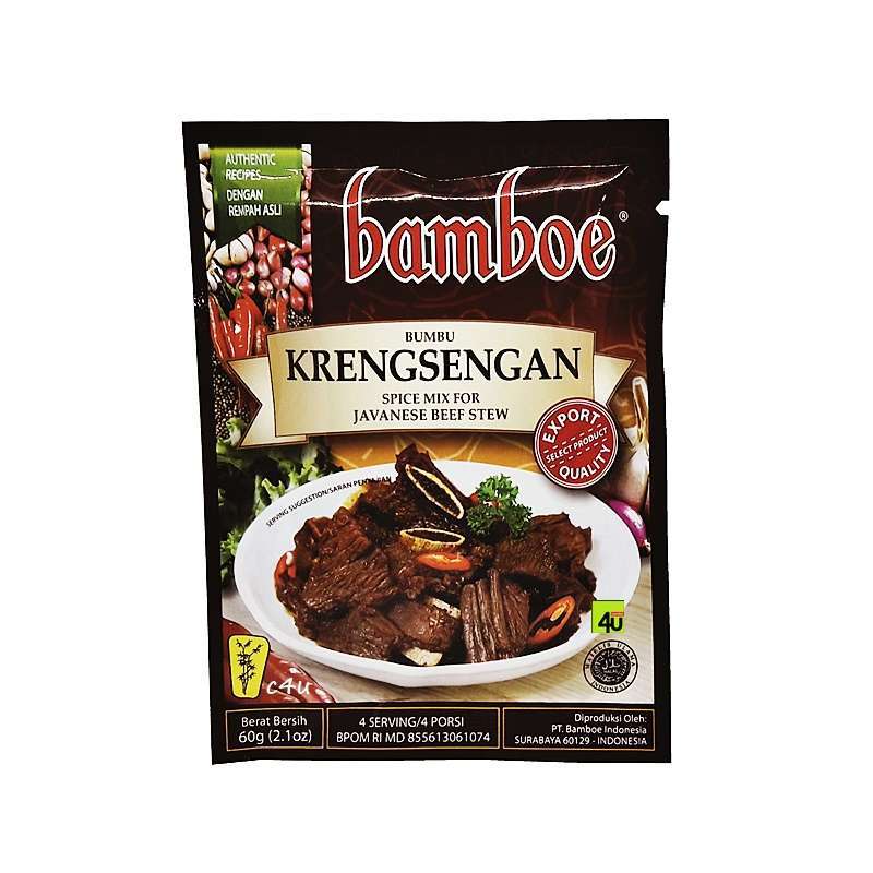 Jual Bamboe BUMBU KRENGSENGAN Instan [60 gr] INDONESIA Delight Spices ...