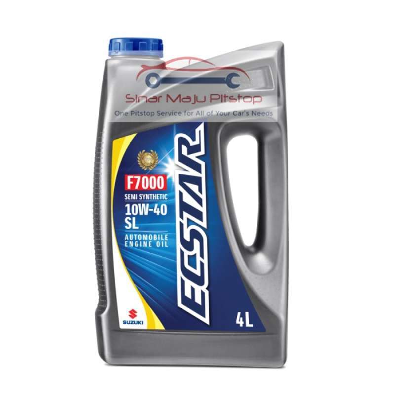 Jual Suzuki Genuine Oil SGO 10W-40 Synthetic ECO Oli Mobil Bensin 4 ...
