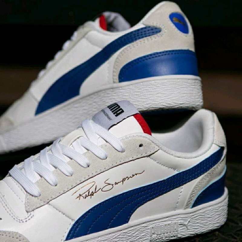 Jual Sepatu Puma Original Pria Ralpha Sampson White Blue Di Seller Qyyu ...