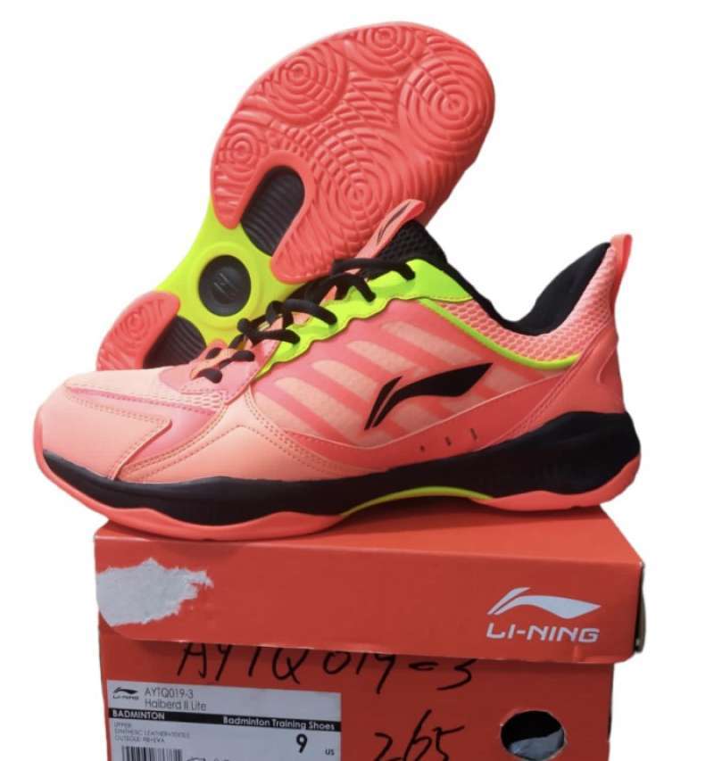 Jual Sepatu Badminton Lining Halberd Ii Lite Aytq 019 Original Di ...