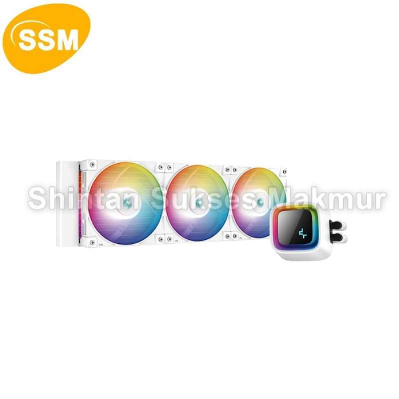 Promo Deepcool LS720 White A-RGB Elite performance Liquid Cooler Diskon ...