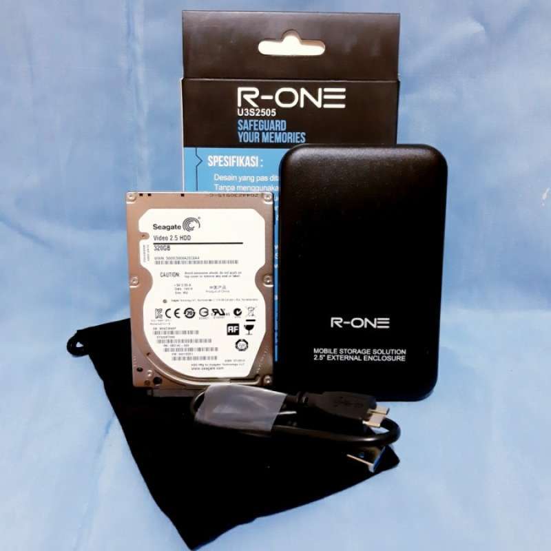 Jual Hardisk External 320g Seagate + Casing Hardisk External 2.5 Usb 3. ...