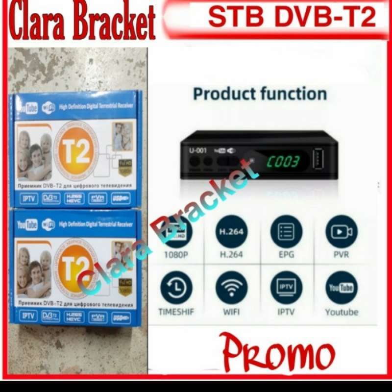 Jual Limited Stb/set Top Box Dvb-t2 Receiver Tv Digital/ Penangkap Sinyal Digital Terbaru Di ...