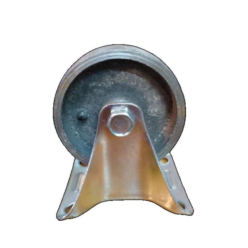 Jual Roda Caster / Troli / Troly Besi 4 Inch Mati ( Maju Mundur ) di ...