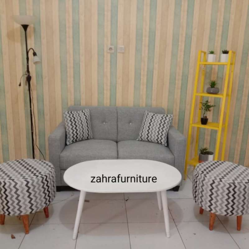 Promo SOFA SINGLE SET STOOL Diskon 33% di Seller Saechul Toko - Kota ...