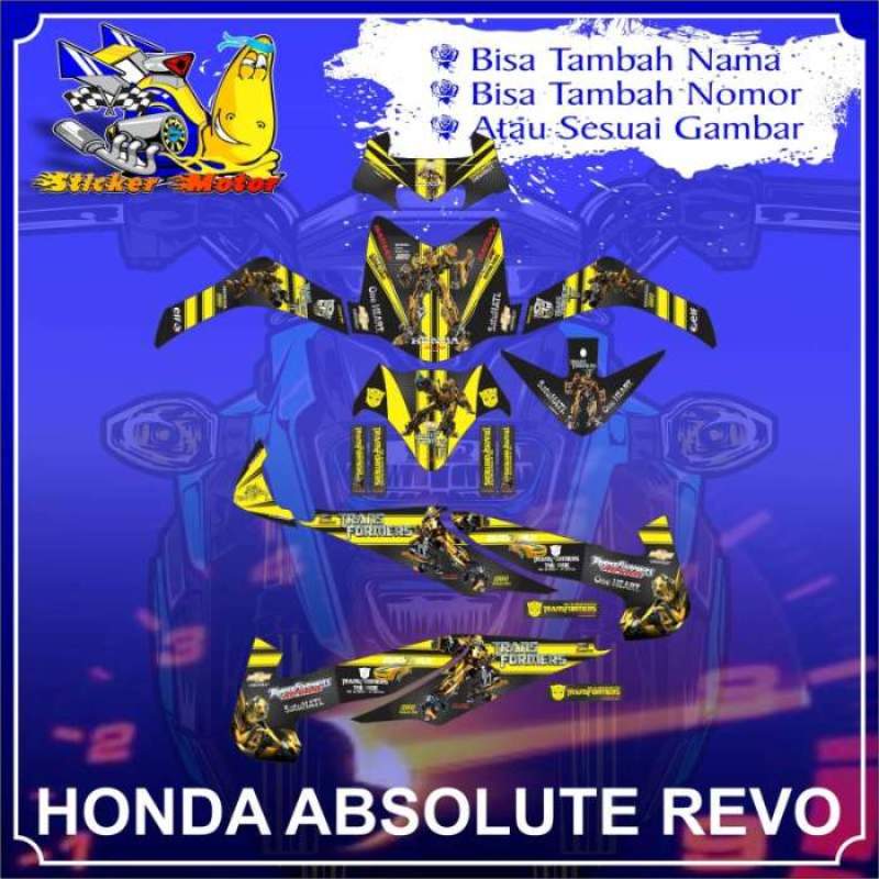 Jual Naga Sticker - STICKER DECAL FULL BODY HONDA ABSOLUTE REVO ...