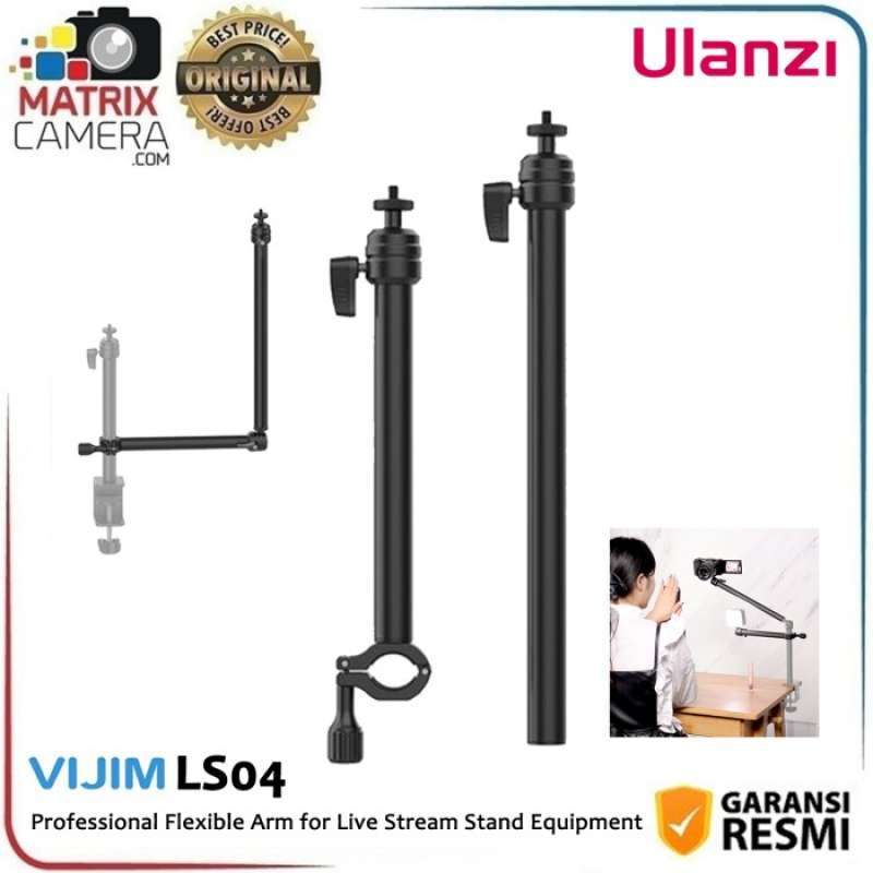 Promo Ulanzi Vijim Ls04 Flexible Arm For Live Stream Stand Video ...