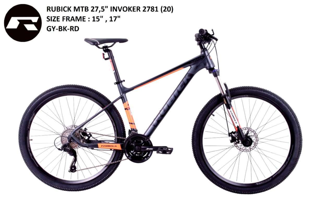 Jual Sepeda Gunung MTB RUBICK INVOKER 2781 (27.5″) di Seller Castlebike ...