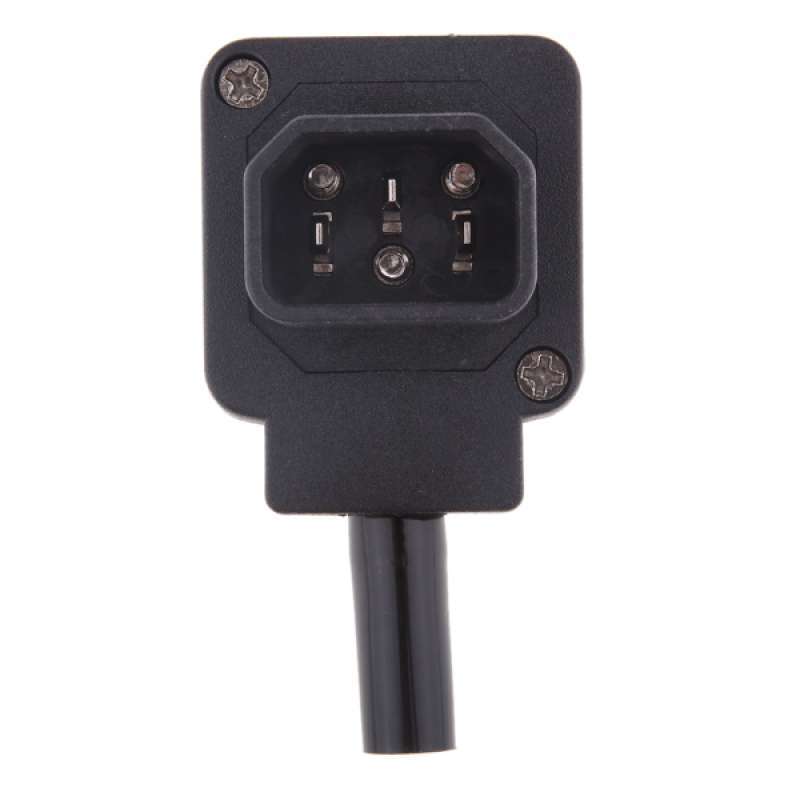 Promo OEM Rewireable Right Angled IEC Male Kettle DIY Connector 3 PIN ...