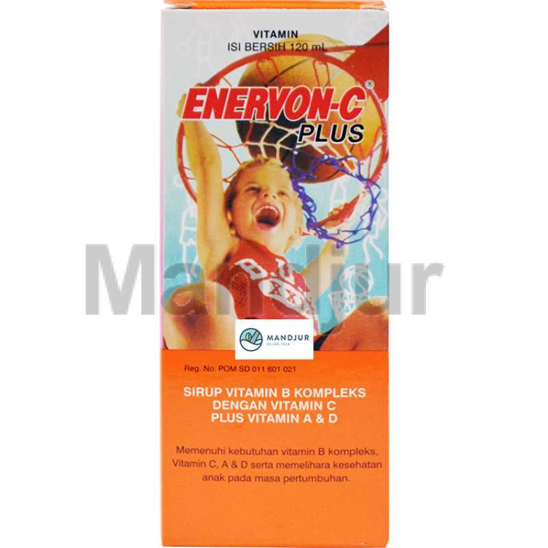 Jual Enervon-c Plus Syrup 120 Ml - Vitamin Lengkap Kesehatan Anak Di ...