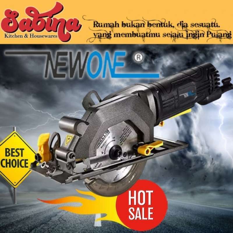 Promo Gergaji Mesin Listrik Mini Plunge Circular Saw 600W Laser Dust ...