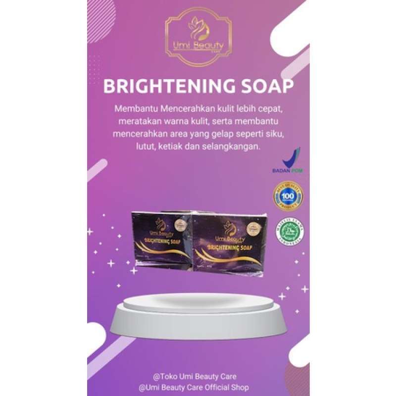 Jual UBC sabun batang brigtening soap ubc umi alfatih di Seller Rasya ...