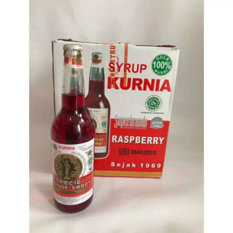 Jual Syrup Kurnia - Sirup Kurnia Original 600 Ml Rasa Raspberry - Free ...