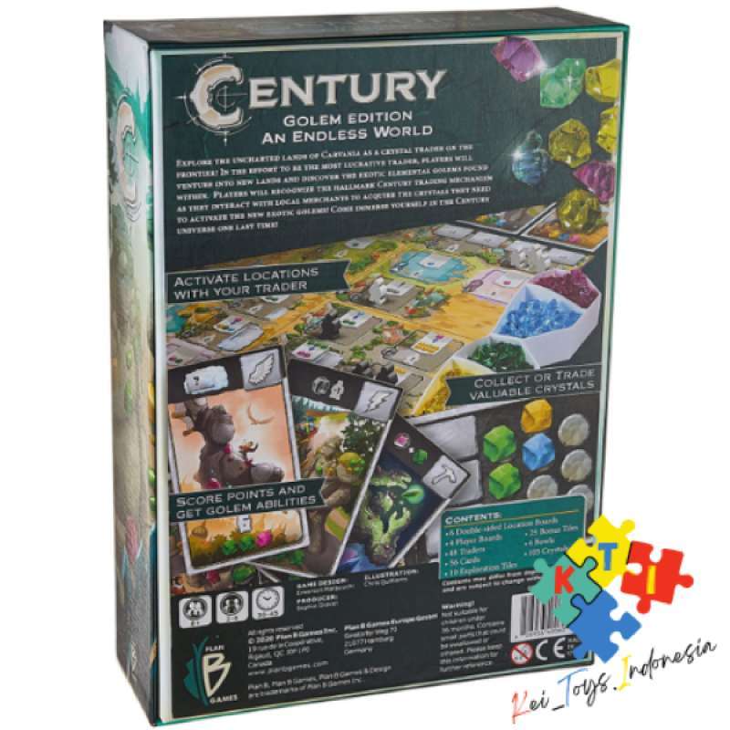 Jual Century Golem Edition An Endless World Board Game Di Seller Kei ...