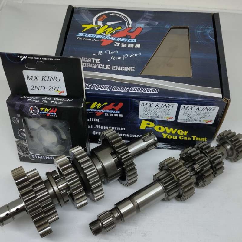 Jual Gear Ratio Full Set Mx King- Twh + Option 2nd- 29t Di Seller ...