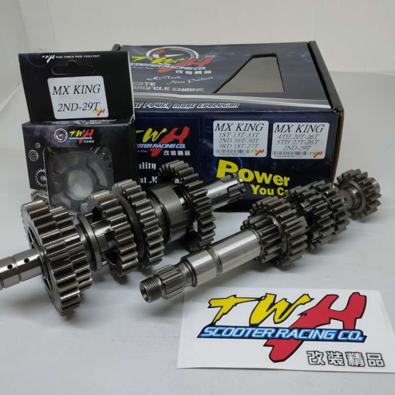 Jual Gear Ratio Full Set Mx King- Twh + Option 2nd- 29t Di Seller ...