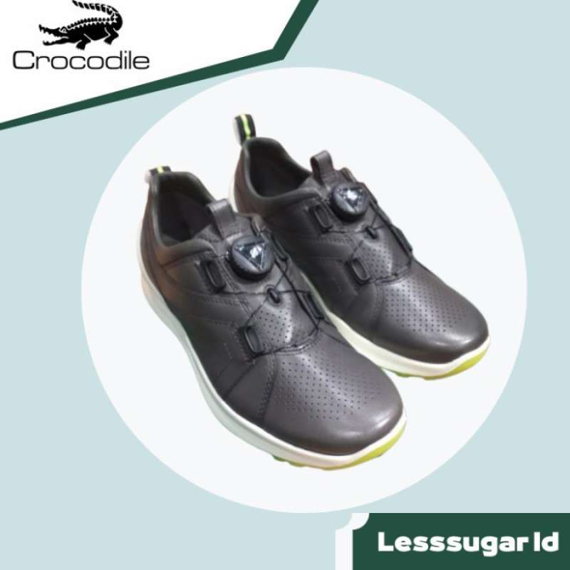 Promo Sepatu Crocodile Original Kulit Asli Model Fitgo Warna Grey Cr ...