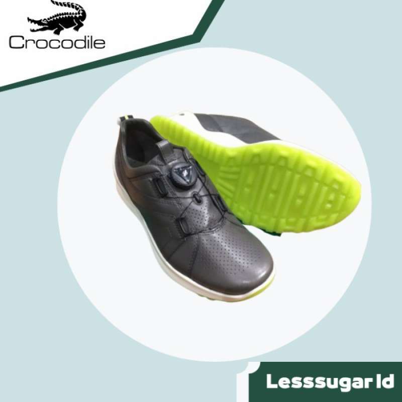 Promo Sepatu Crocodile Original Kulit Asli Model Fitgo Warna Grey Cr ...