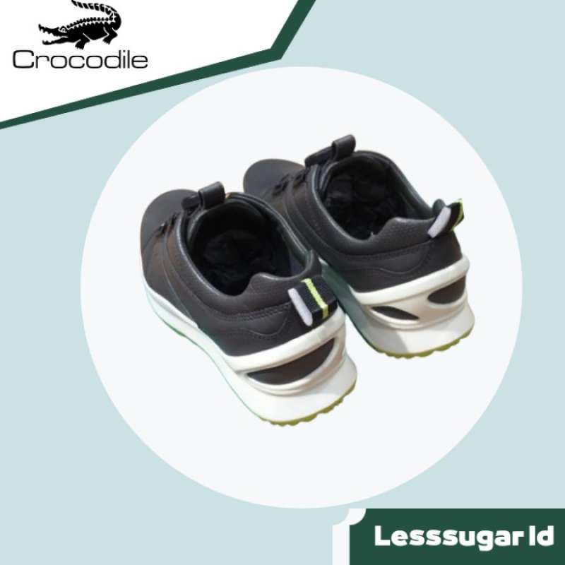 Promo Sepatu Crocodile Original Kulit Asli Model Fitgo Warna Grey Cr ...