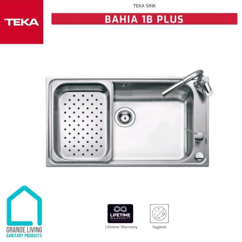 Jual Teka Bahia 1b Plus Topmount Stainless Kitchen Sink Di Seller ...