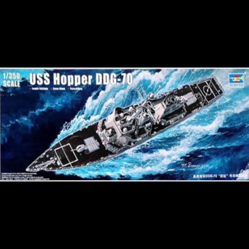 Promo 1/350 Trumpeter Uss Hopper Ddg-70 Guided Missile Destroyer Diskon ...