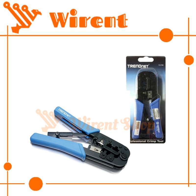 Promo Crimping Tool Trendnet TC-CT68 RJ45|RJ11 Diskon 23% di Seller ...