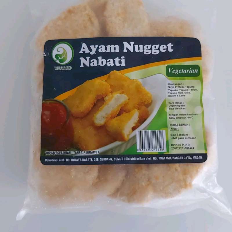 Jual Ayam Nugget Nabati / Chicken Nugget Vegetarian di Seller My Vege ...