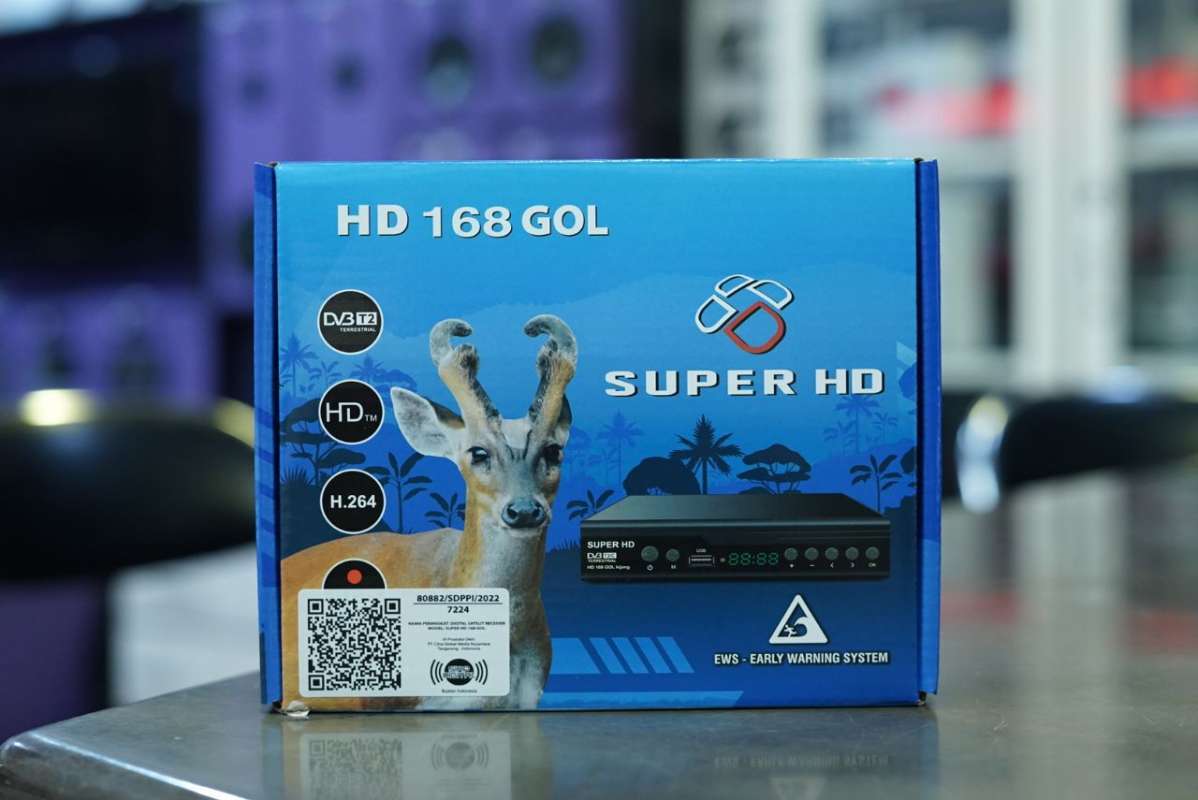 Jual Receiver Set Top Box By Super Hd 168 Gol Kijang Digital Antene Di ...