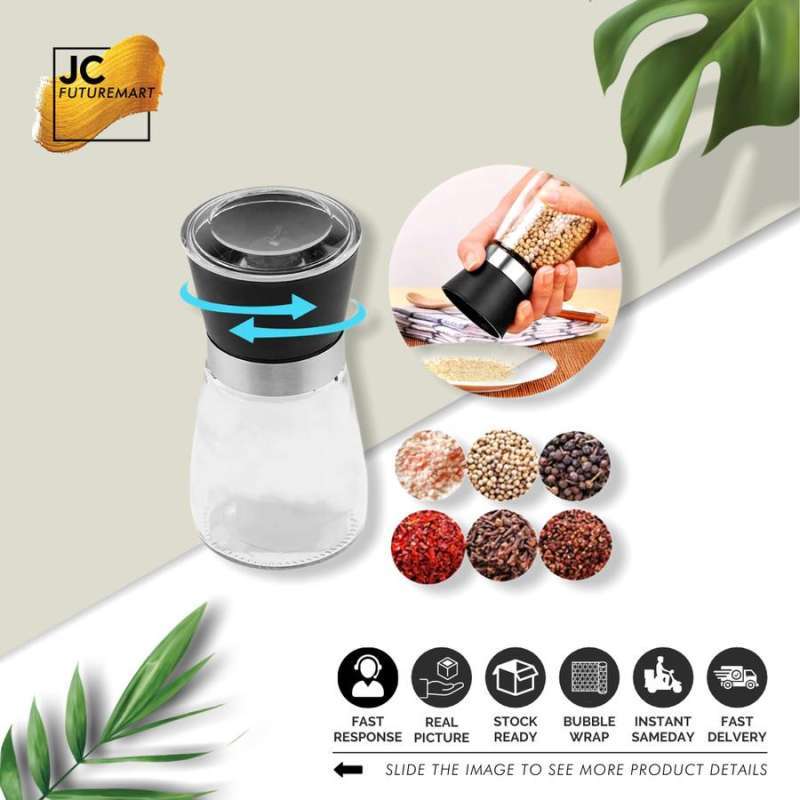 Jual BOTOL GRINDER LADA GARAM MERICA | GILINGAN SALT PEPPER di Seller ...