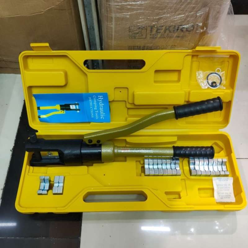 Promo Tang press skun hidrolik YQK300 Hydraulic crimping tools YQK 300 ...