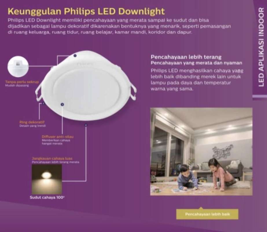 Jual Lampu Downlight Led Philips 12 Watt 3000k Di Seller Sagan - Catur ...