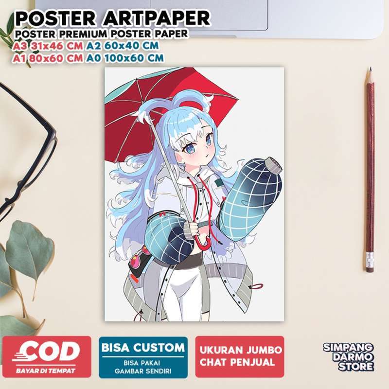 Jual Poster Kobo Kanaeru Fans Kobokan Aeru Kobokers Cebokers ...