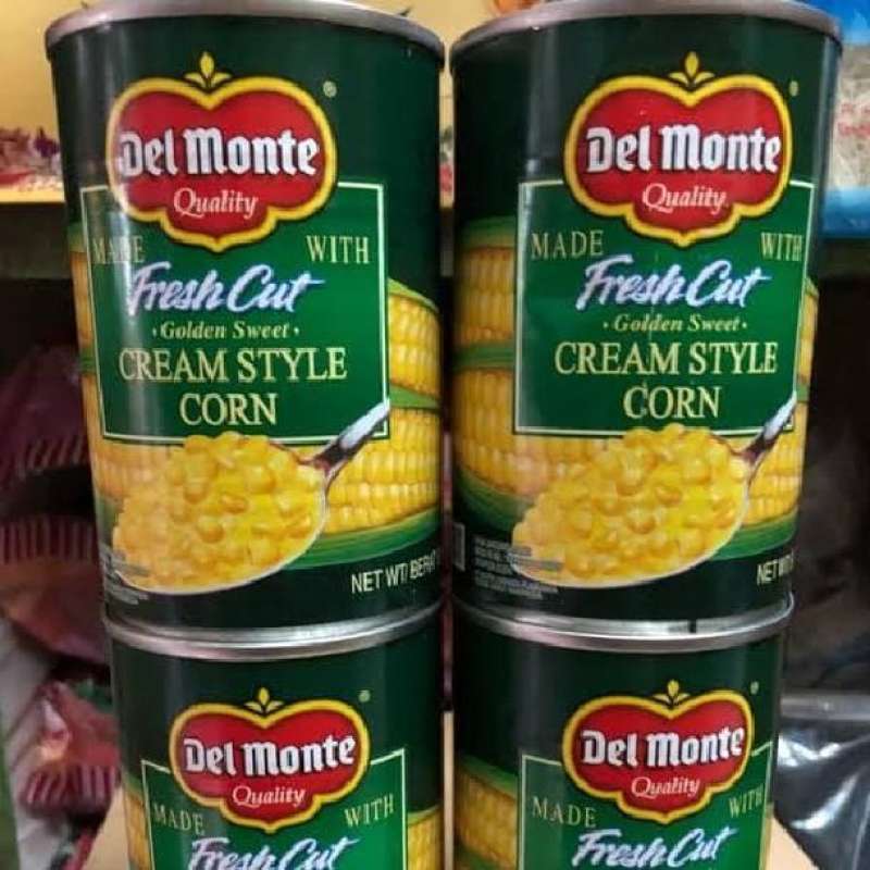 Jual Jagung Kaleng | Delmonte Sweet Corn 425ml Whole Dan Cream Di ...