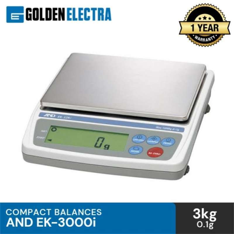 Promo Timbangan AND EK-3000i Compact Balance Diskon 23% di Seller Ponda ...