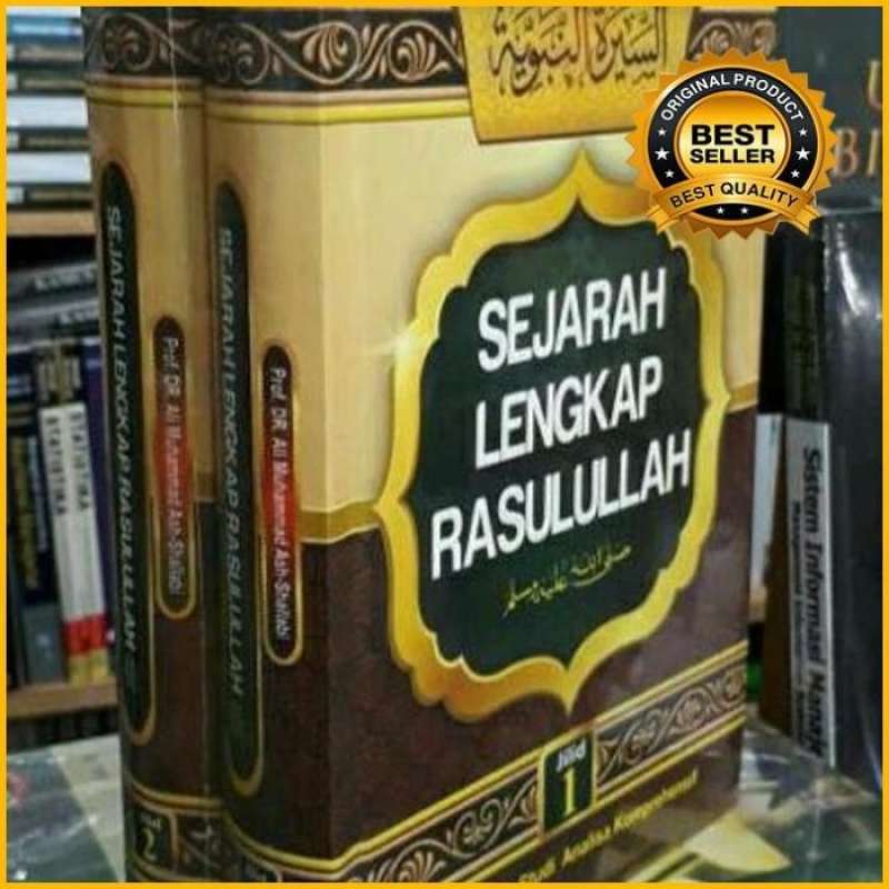 Jual Sejarah Lengkap Rasulullah Original Best Seller Di Seller Ken Book ...