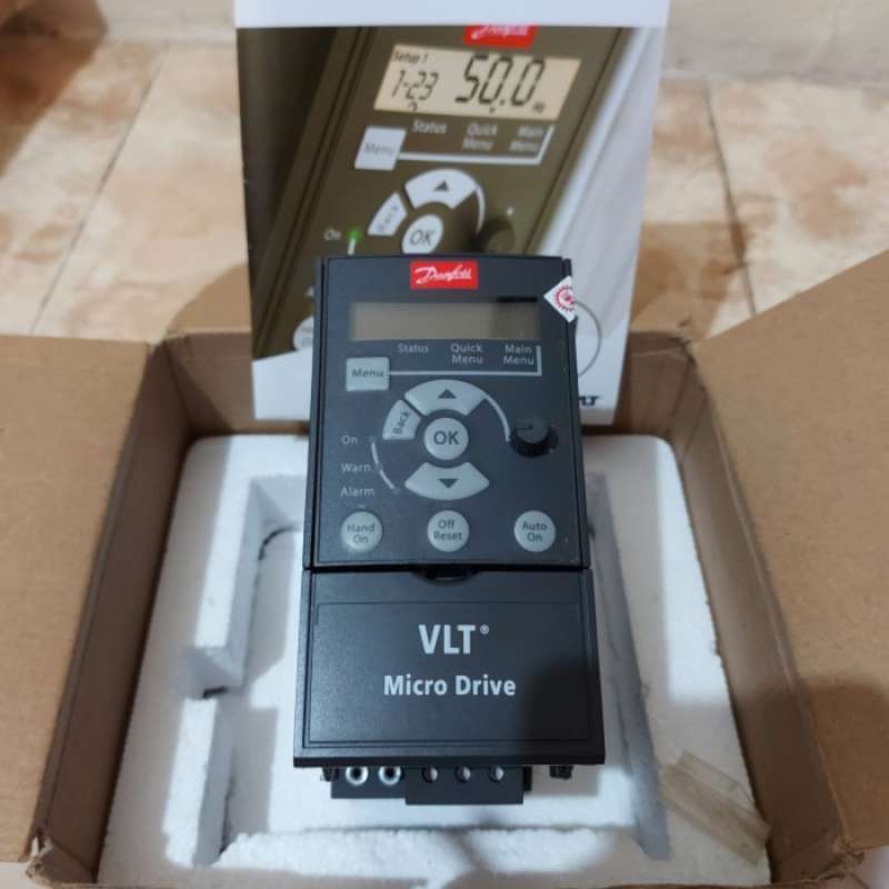 Promo INVERTER DANFOSS 0,75KW 1HP 380V VLT MICRO DRIVE FC51 DANFOSS ...