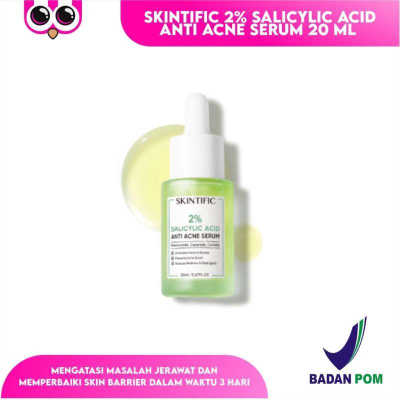 Jual Skintific 7 [ Acne Serum ] Skintific 2 Salicylic Acid Anti Acne
