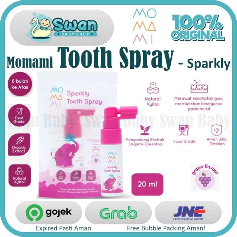 Promo Momami Sparkly Tooth Spray 20Ml Diskon 23% di Seller Meedina ...