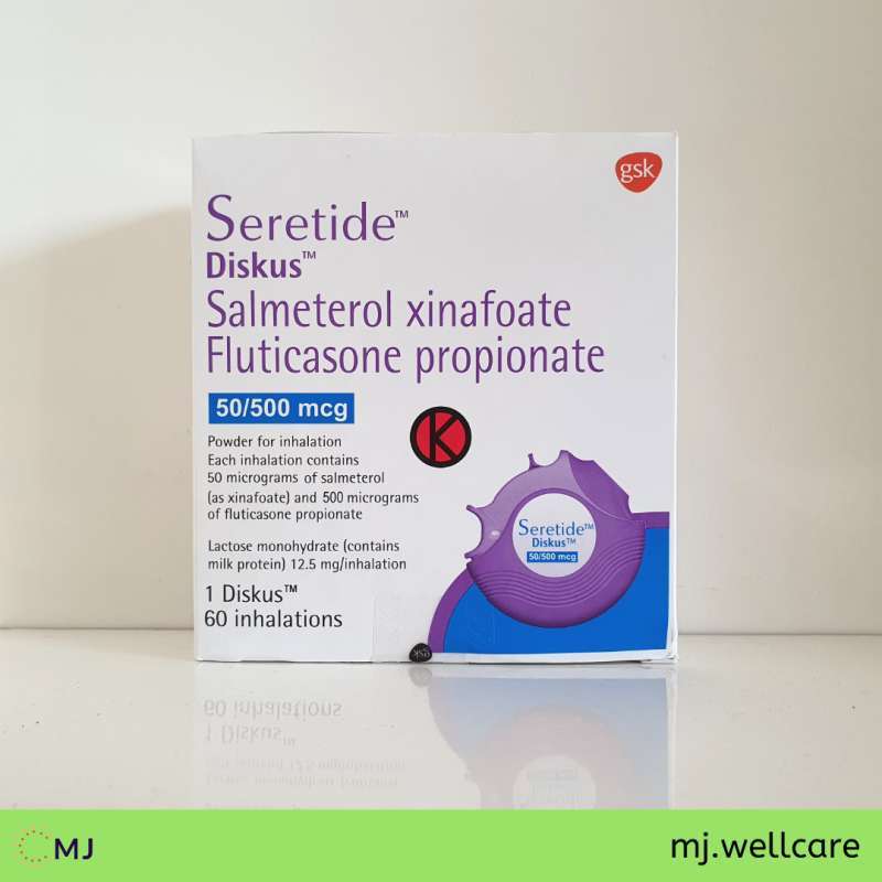 Jual Seretide Diskus 50/500 mcg 60 dosis di Seller Apotik Hanifa ...