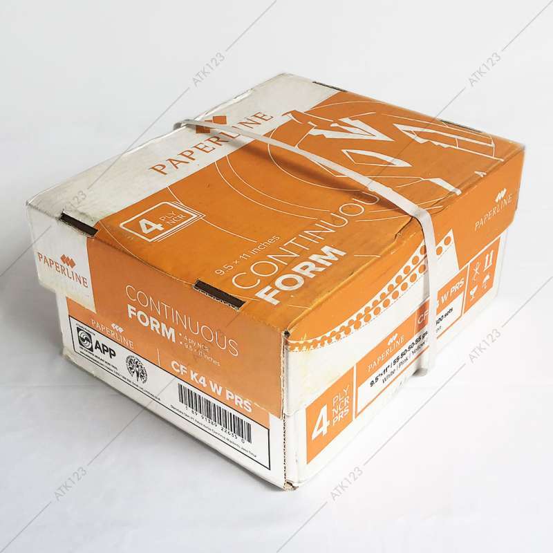 Jual Continuous Form Paperline 4 Ply Warna 9 1 2 X 11 In K4 W Prs Di