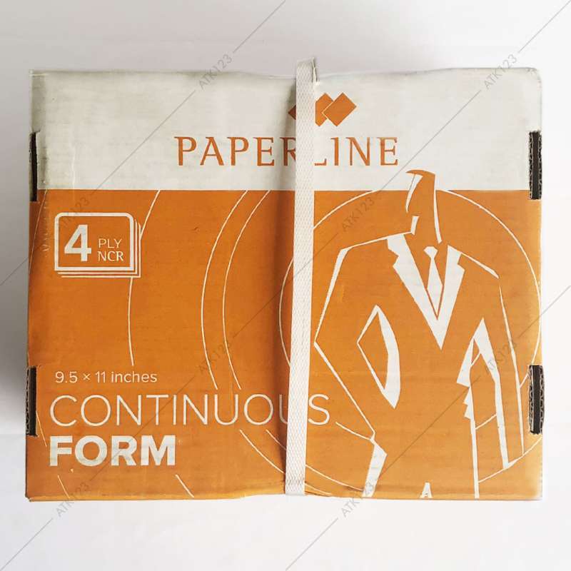Jual Continuous Form Paperline 4 Ply Warna 9 1/2 X 11 In (k4 W Prs) Di ...