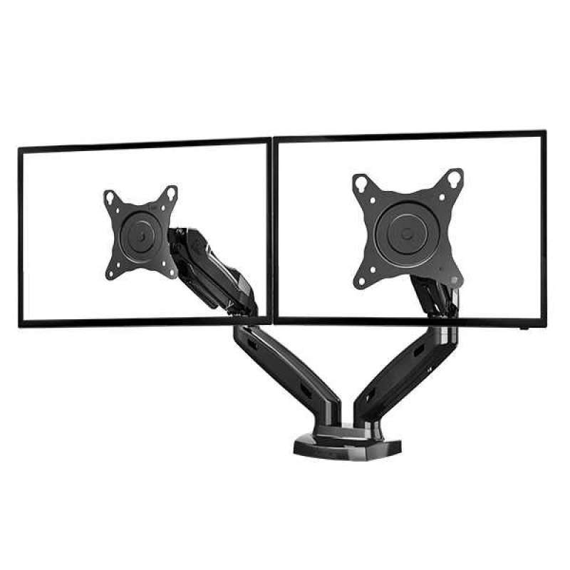 Jual Universal Dual Monitor Arm Bracket Vesa Mount 17-27 Inch - NB-F160 ...