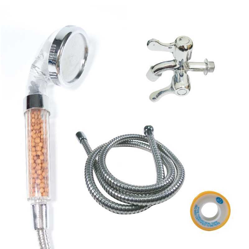 Promo PAKET KOMPLIT super shower ion dan kran cabang SIAP PAKAI murah ...