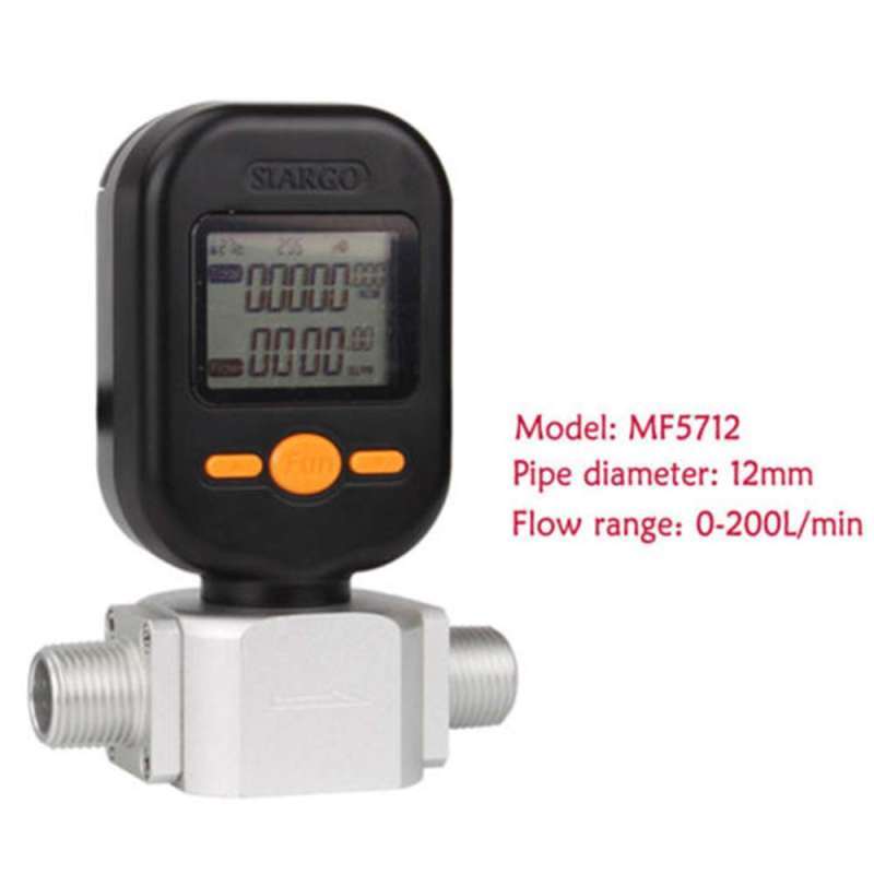 Jual Flow Meter Gas Mf5712 Oxygen Nitrogen Lpg Mf-5712 Air Laju Oksigen ...