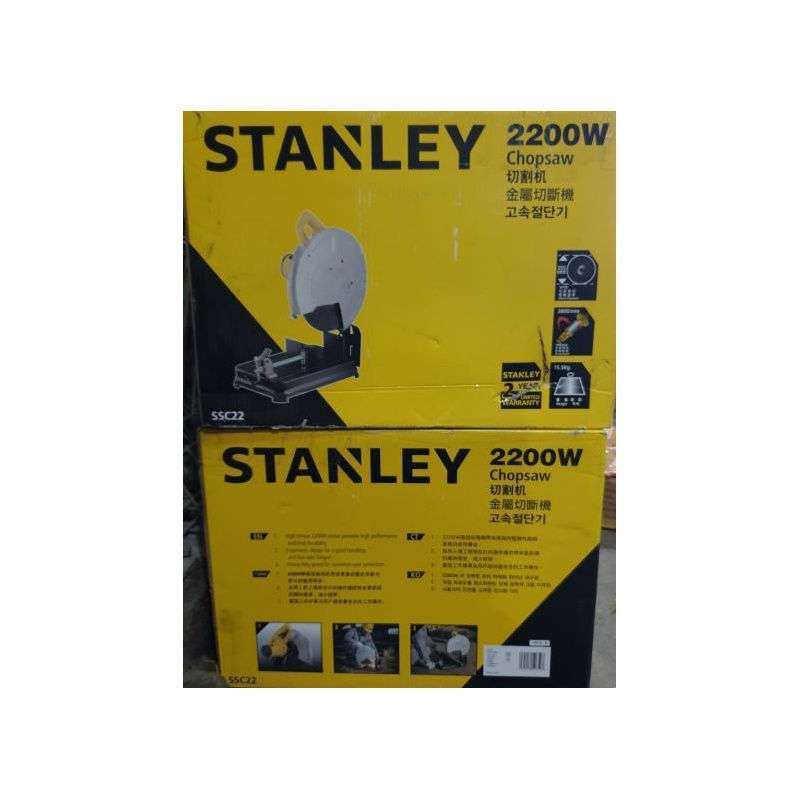 Jual STANLEY SSC 22 Mesin Potong Besi Cut Off 2200 w Machine 14 In ...