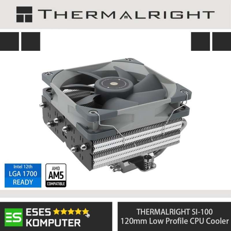 Jual HSF THERMALRIGHT SI-100 | 120mm PWM Low Profile Mini ITX CPU ...